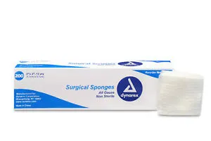 Ecommerce platform - Gauze 2 x 2 (Surgical Sponges) 12/ply 5/Bx - Dynare...
