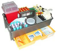 Ecommerce platform - Open Phlebotomy Tray with Drawer - Pulmolab