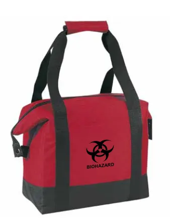 Ecommerce platform - Insulated Phlebotomy Transport Tote Large RED - Pul...
