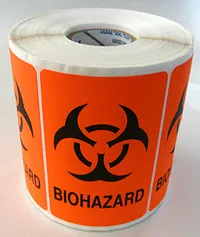 Ecommerce platform - Biohazard Labels 500ct - Pulmolab
