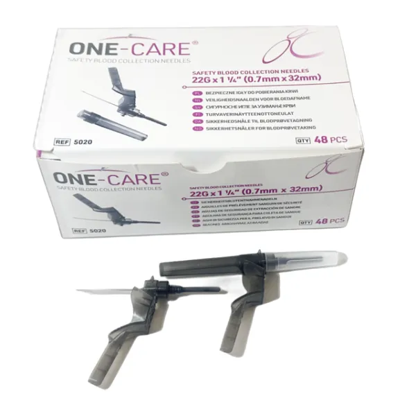 Ecommerce platform - One Care Safety Blood Collection Needle 22Gx 1.25 4...